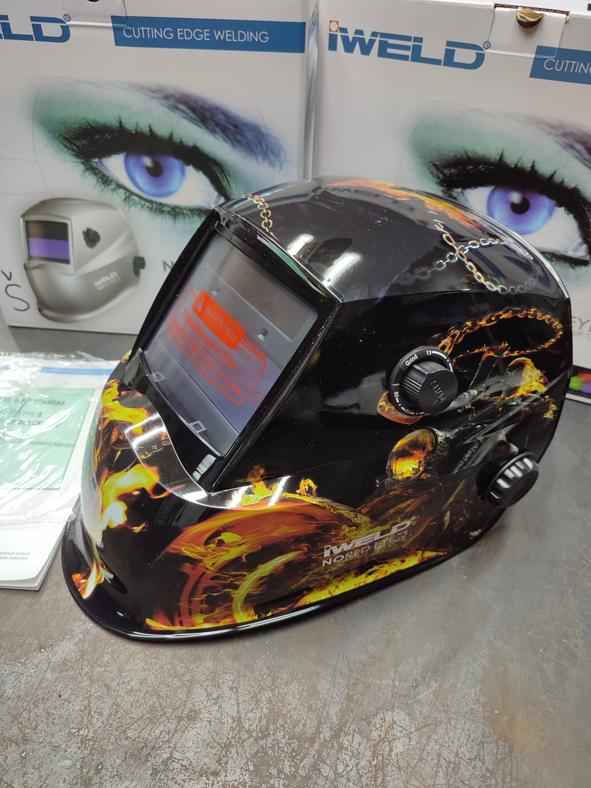 Iweld maska fire bike – Aparati za zavarivanje i oprema